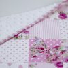'Flutterby Butterfly' Pretty Pink Patchwork Blanket - Runny Babbits